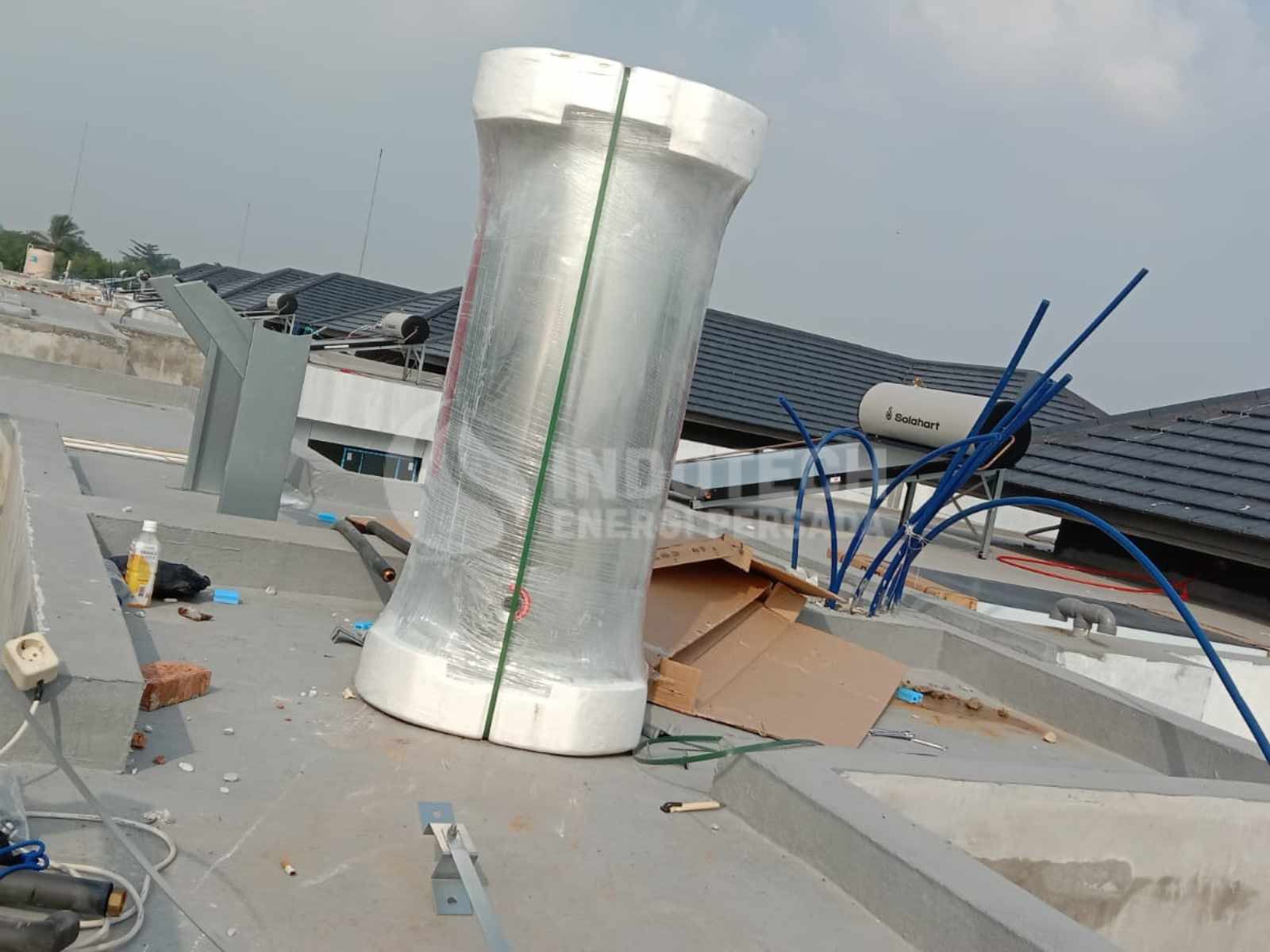 Pemasangan Solar Water Heater Ariston Kairos Thermo DR 150 TR PT ...